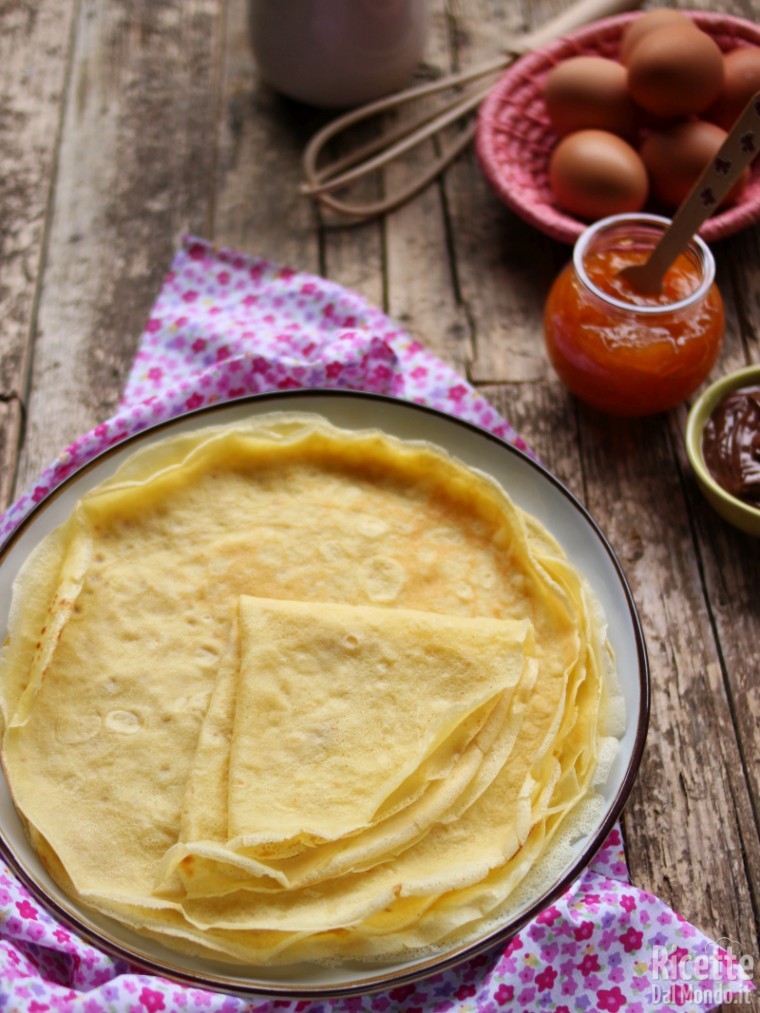 Crepes dolci o salate (ricetta base) | Marianna Pascarella