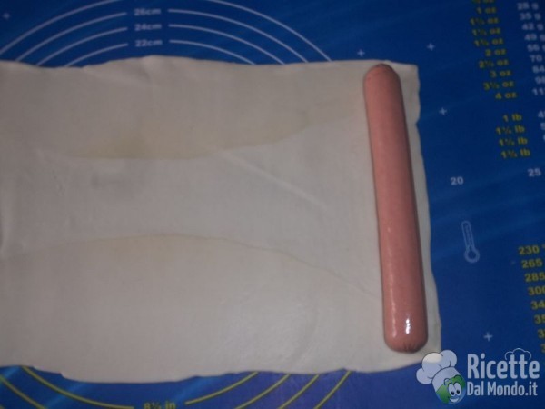 Rusticini di Pasta Sfoglia con Wurstel - Ricette Finger Food