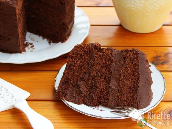 Devil's food cake, ricetta in italiano | RicetteDalMondo